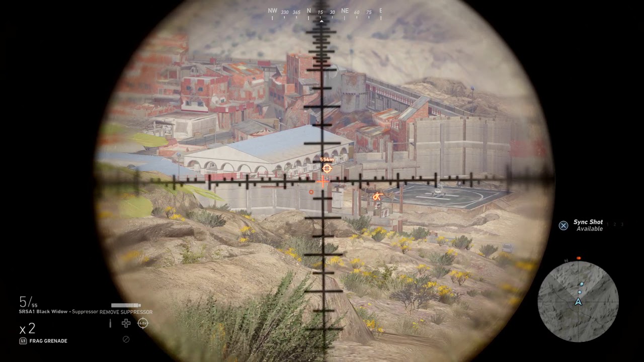 Snipershot 2332 feet. Tom Clancy's Ghost Recon® Wildlands - YouTube