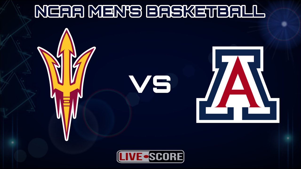 Arizona Wildcats vs Arizona State Sun Devils | NCAA Men's Basketball ...