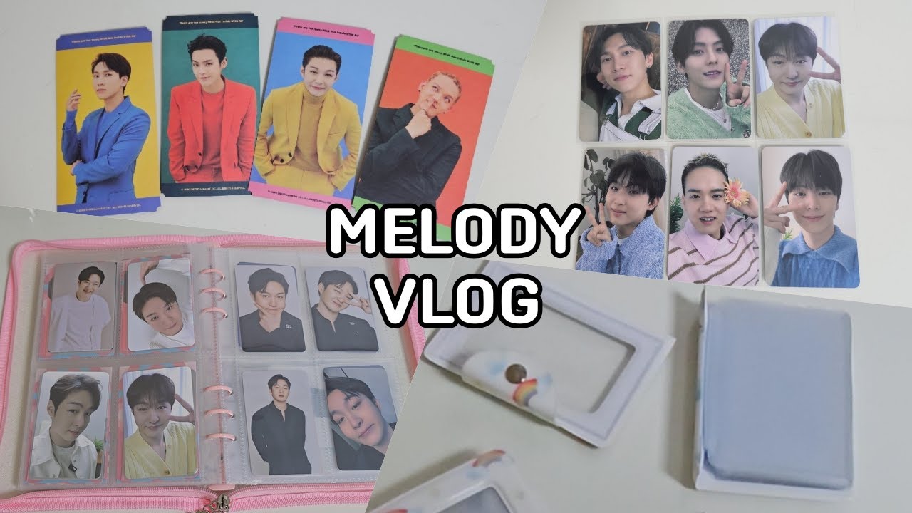 멜로디 브이로그 팬콘 트레카 66종 드볼💙 비투비 포카깡 위드햄 포카홀더북 바인더 정리 4포켓 바인더 캐치피치 바인더 굿슈머 바인더 덕질로그