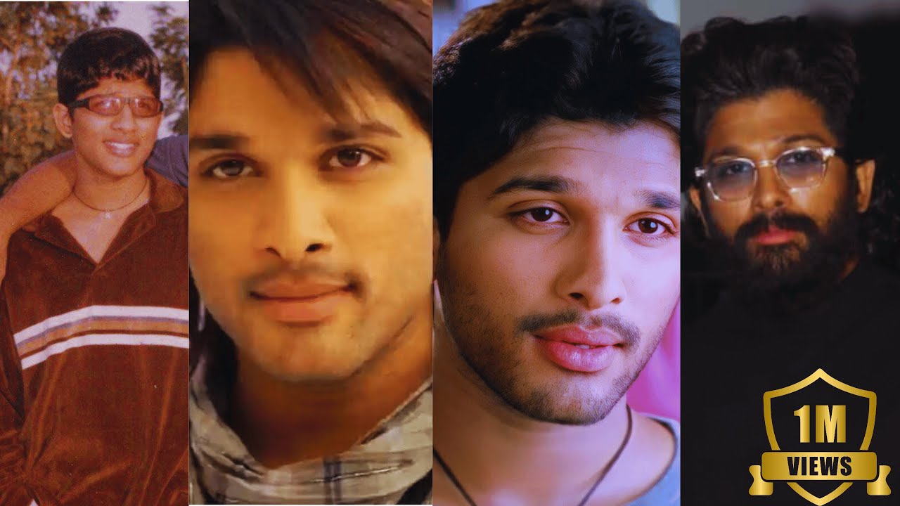 Allu Arjun's Amazing Age Transformation! - YouTube