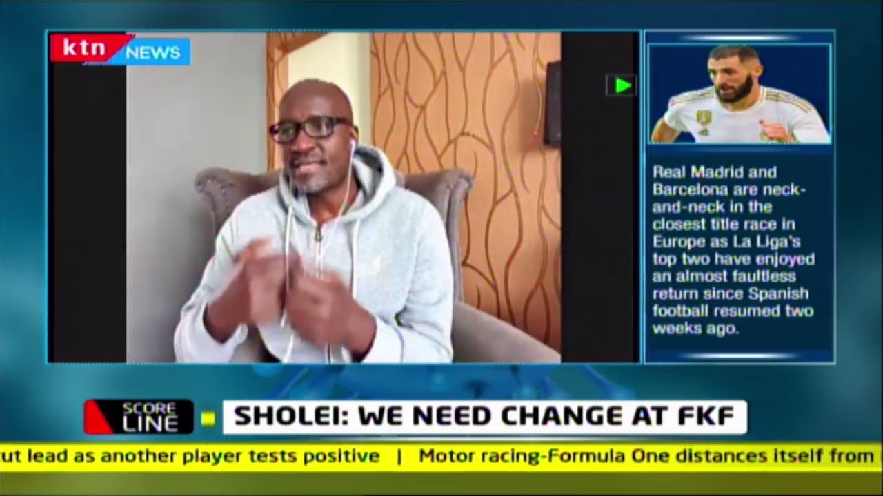 Sholei: We need change at FKF | KTN Scoreline - YouTube