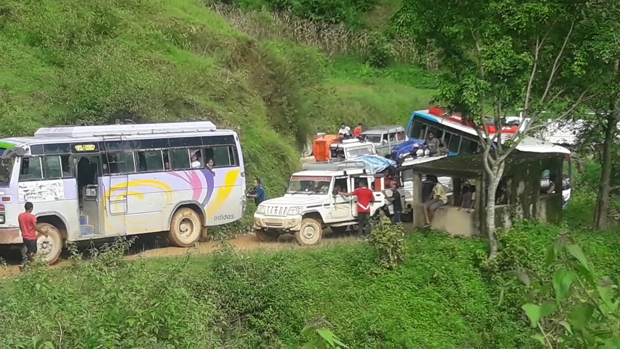 Road condition walling-huwas parbat.. - YouTube