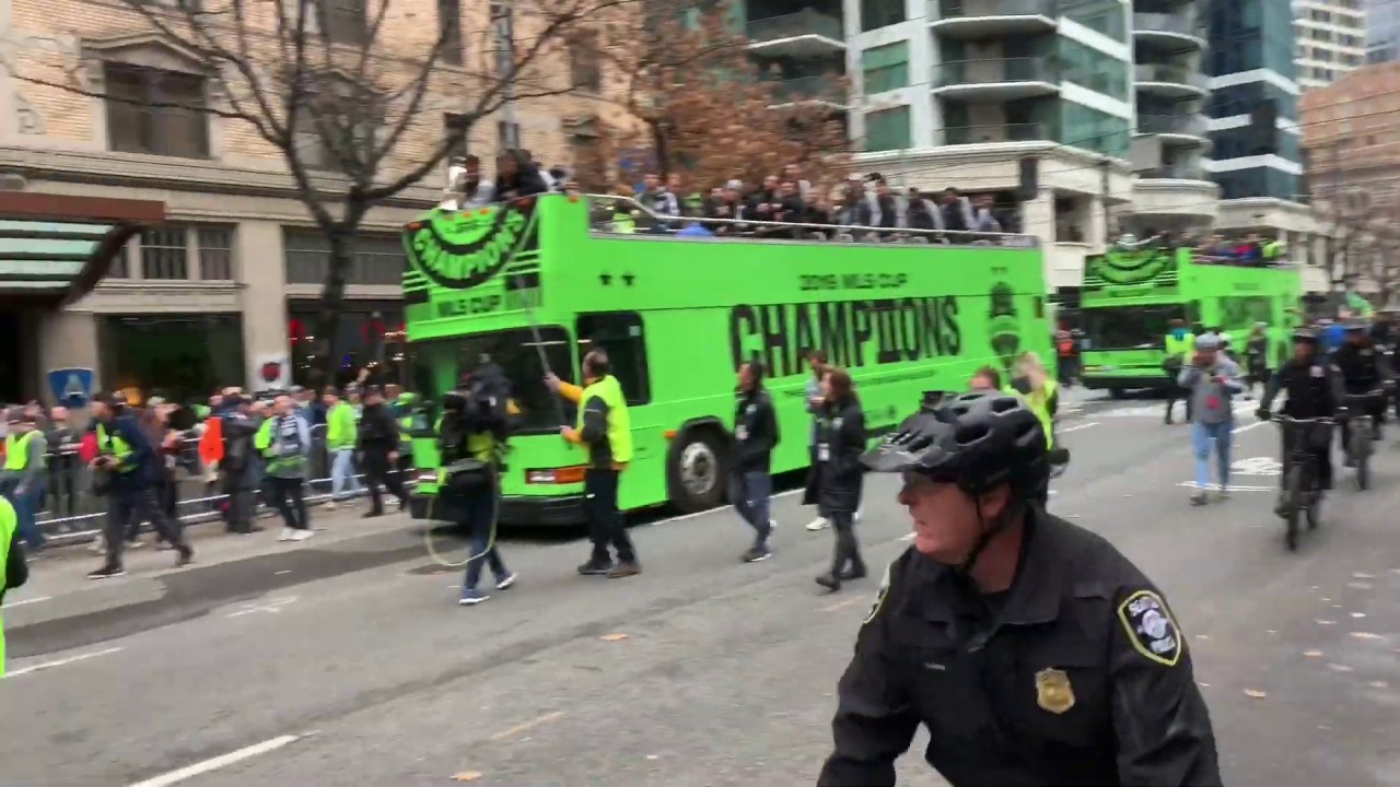 Seattle Sounders Parade - November 12, 2019 - YouTube