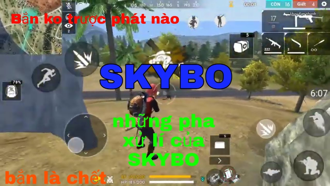[ SKYBO Free Fire ] SCAR + MP40 bắn là chết ( solo Duo) - YouTube