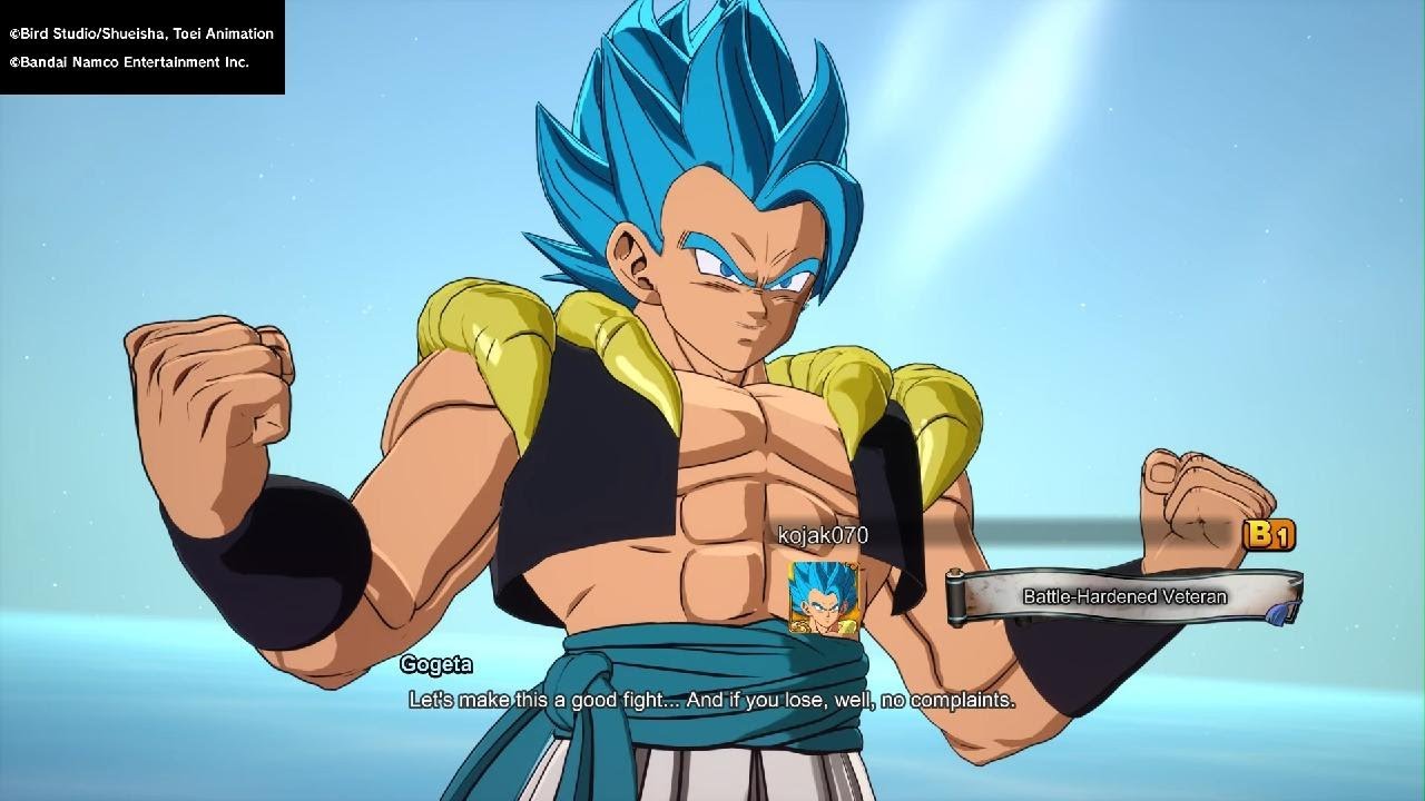 Gogeta rage quit - YouTube