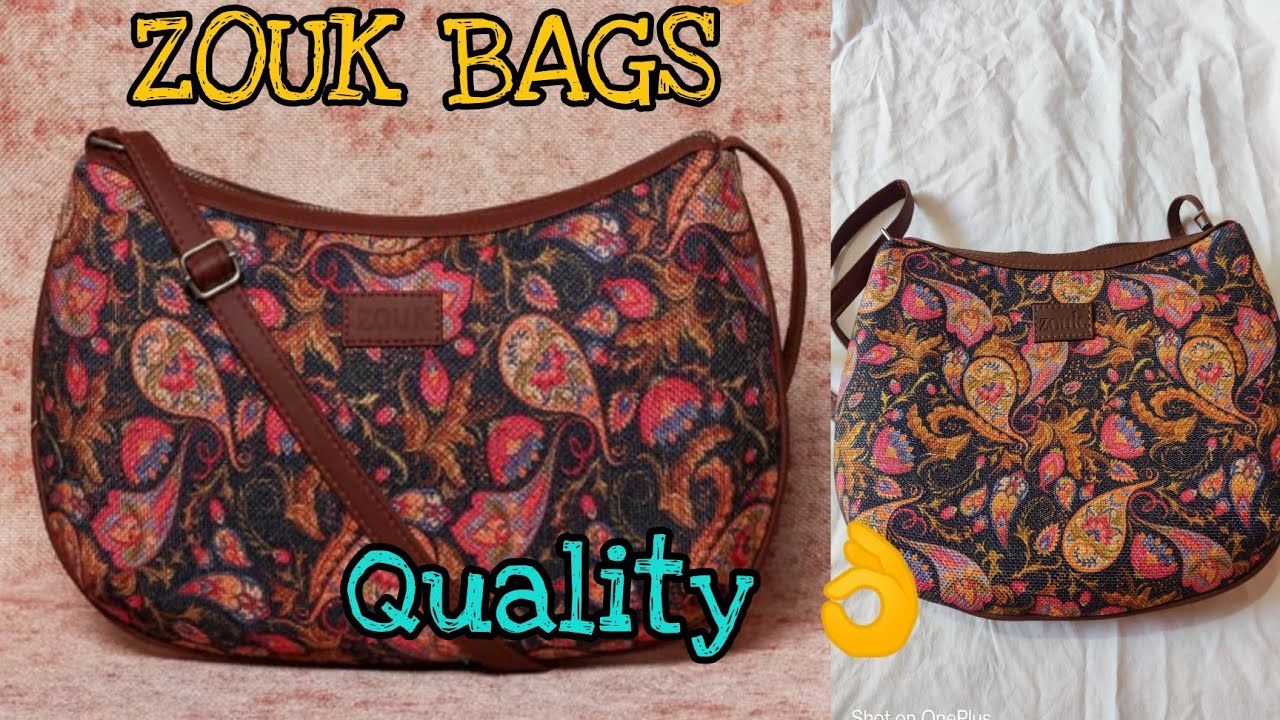 😍💞#zouk bags quality 👌😍 must try cod available #zouk review 😍 - YouTube