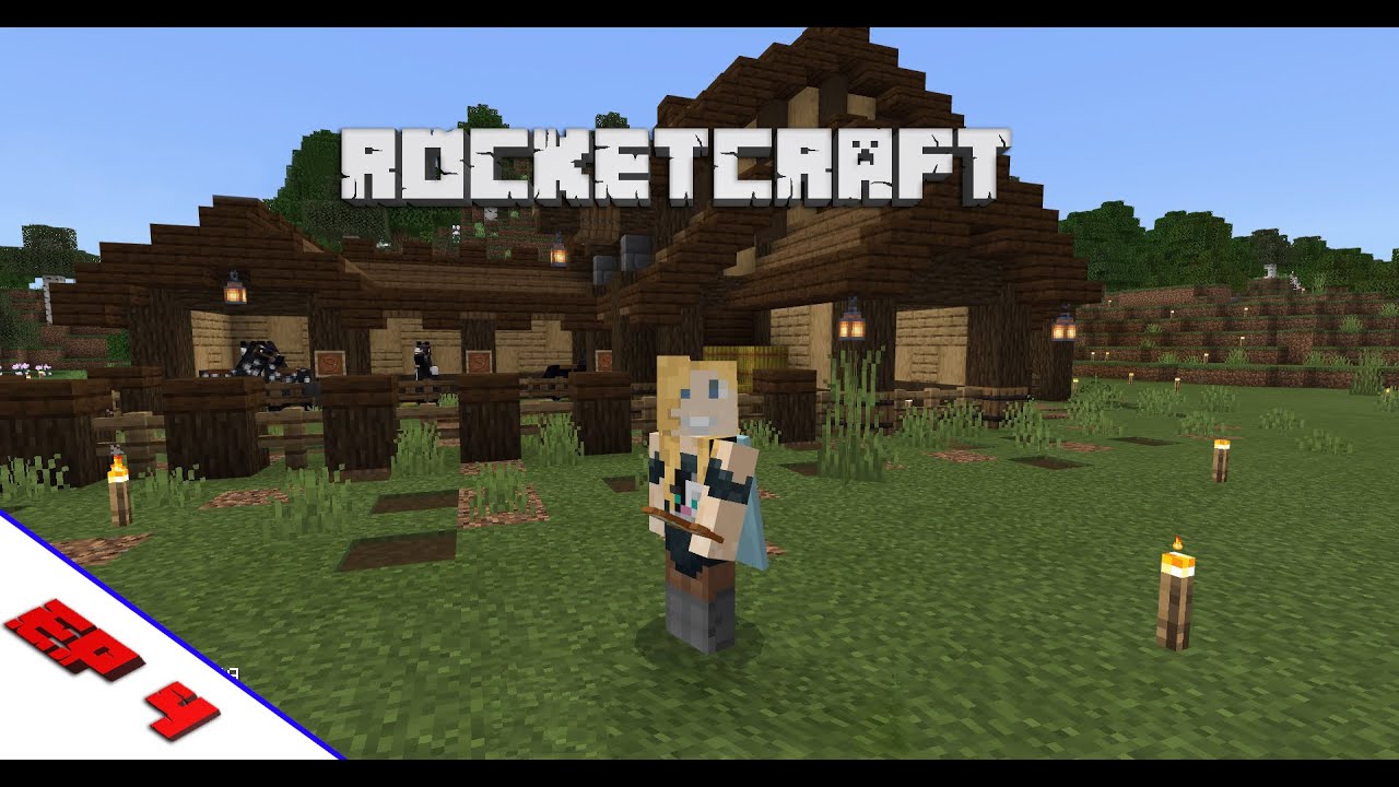 ROCKETCRAFT Episode 4 | Its barn time!! - YouTube