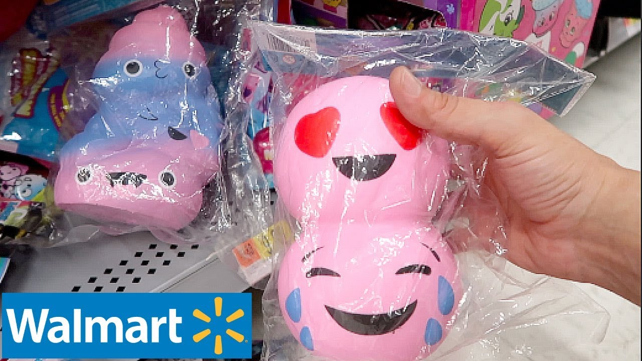 GiANT SLOW RiSE SCENTED SQUiSHiES AT WALMART! - YouTube