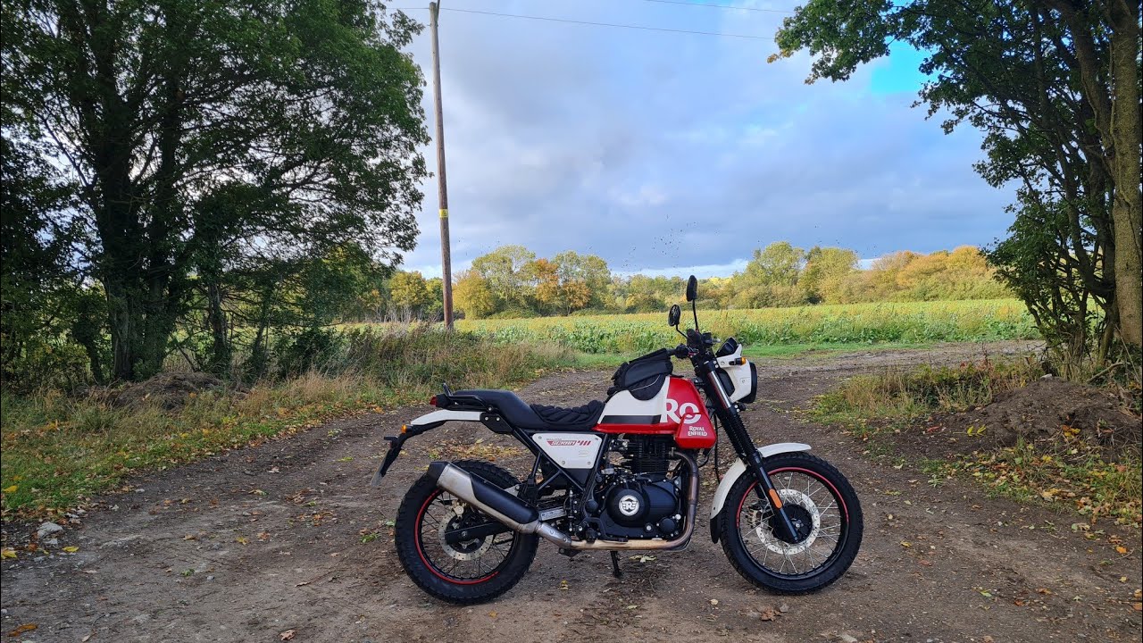 Can you take the Royal Enfield Scram 411 off road?? 🤔 - YouTube