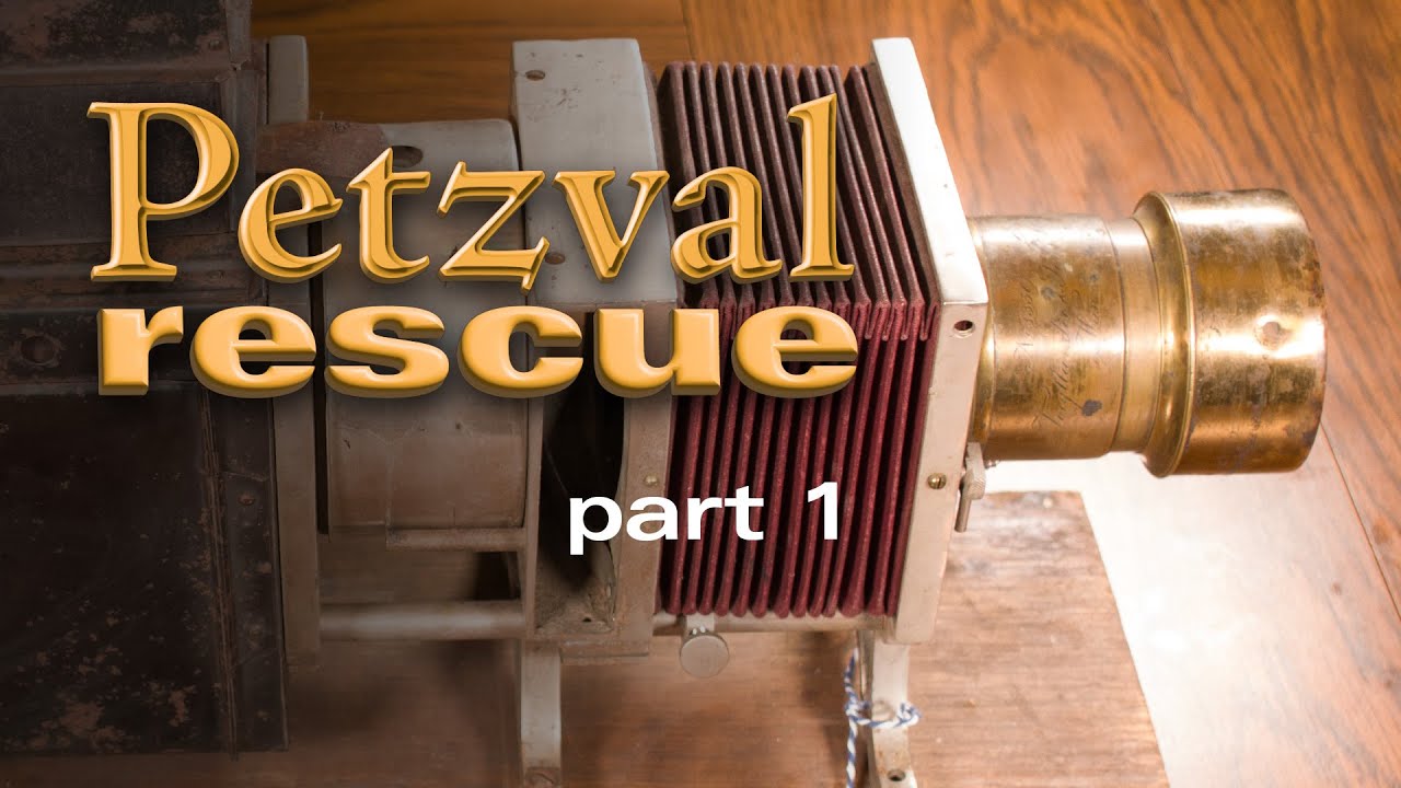 Rescuing an 1850 Voigtlander Petzval Lens - Part 1 - YouTube