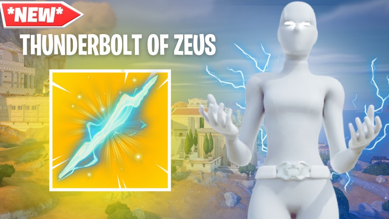 Fortnite, But I won ONLY with the THUNDERBOLT of ZEUS (NEW Season 2 ...