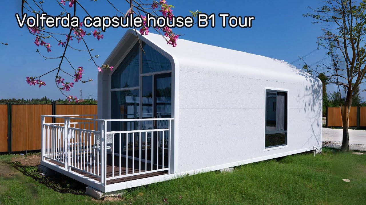 Volferda capsule house Model N1 - YouTube