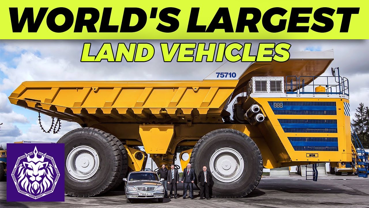 World's Largest Land Vehicles Ever Created! - YouTube