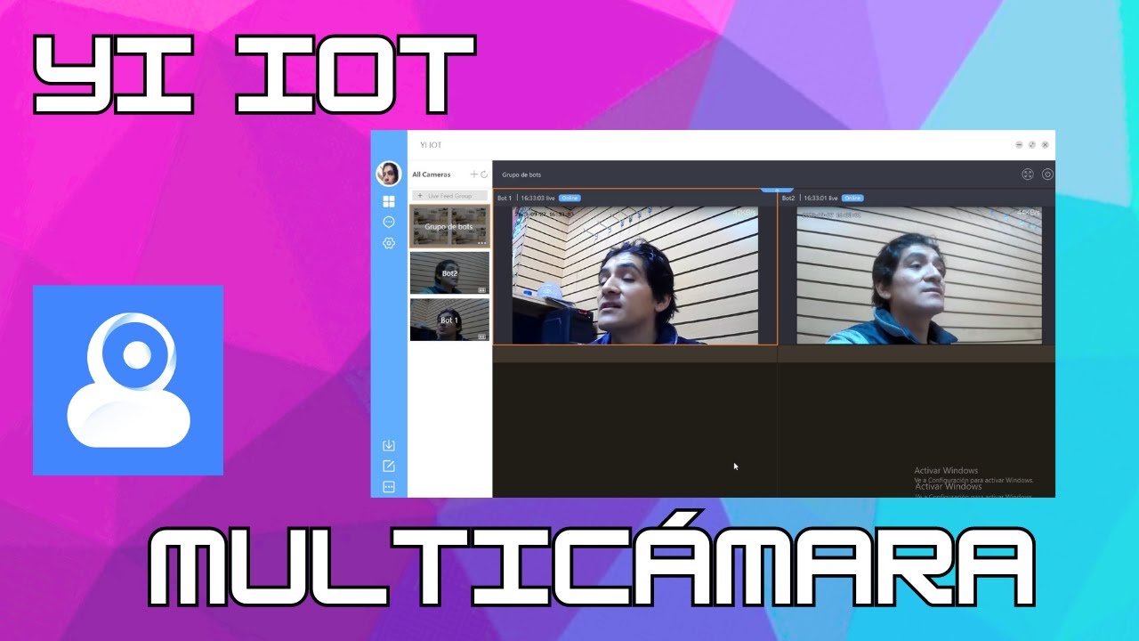 Multicámara Yi Iot Tutorial Camarawifi Ipc I108 Ipc I109 Ipc I102