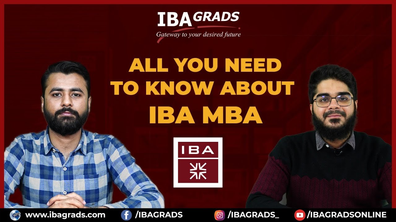 All you need to know about IBA MBA - YouTube