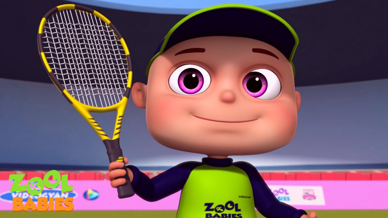 Zool Babies Playing Tennis Episode And More | Zool Babies Series ...