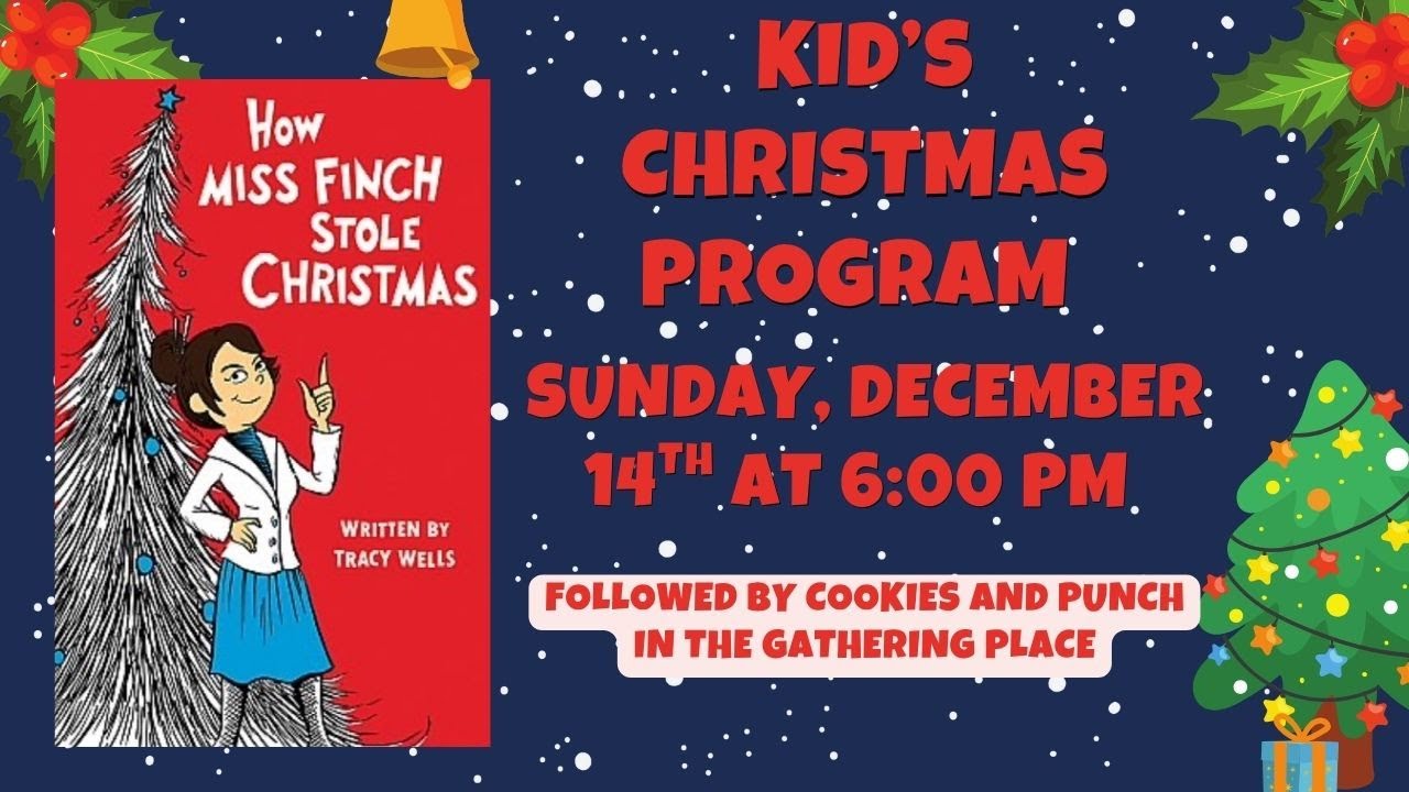 December 14, 2025 - Grace Kids' Christmas Program - YouTube