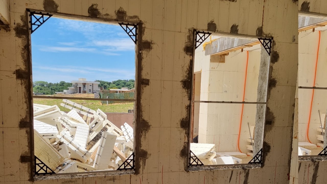 Como Instalar Contramarco no ICF/ou esquadria. - YouTube