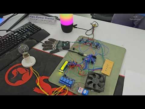 Smart Glove for Dumb and Deaf People with Home Automation Project ...