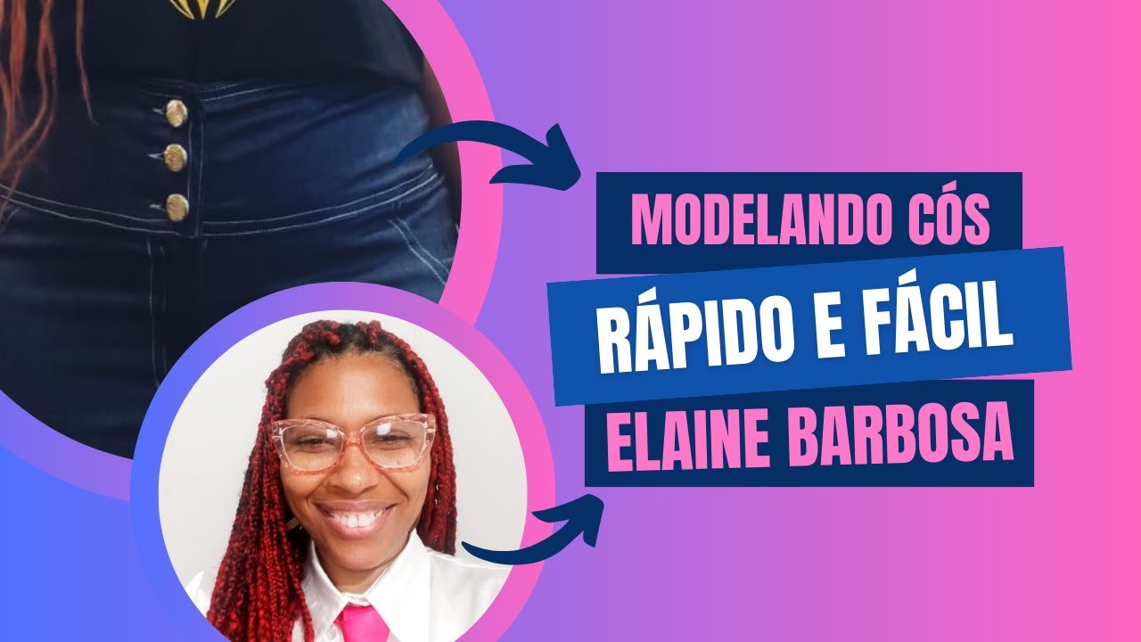 COMO MODELAR O CÓS DA BERMUDA RÁPIDO E FÁCIL - ELAINE BARBOSA - YouTube