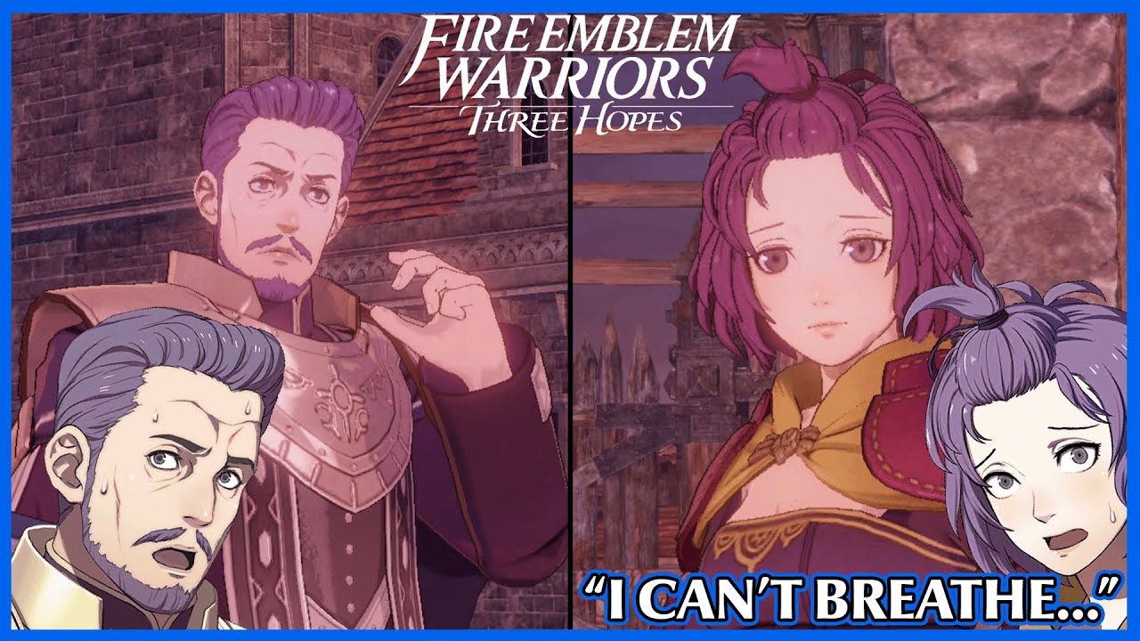 Bernadetta defeats her dad more unique dialogue - Fire Emblem Warriors ...