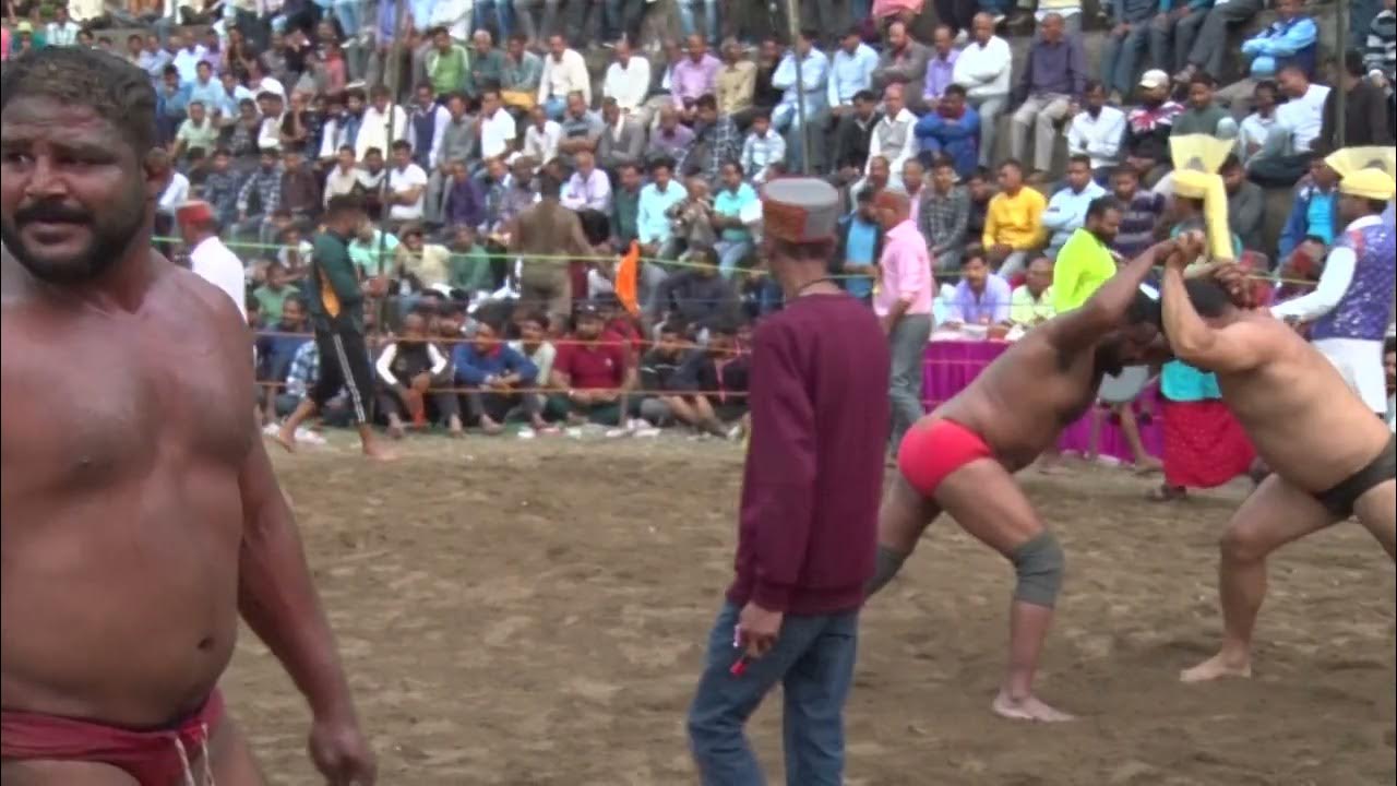 Shandar Kushti Matches At Sahora Kushti Dangal Himachal Pradesh Youtube
