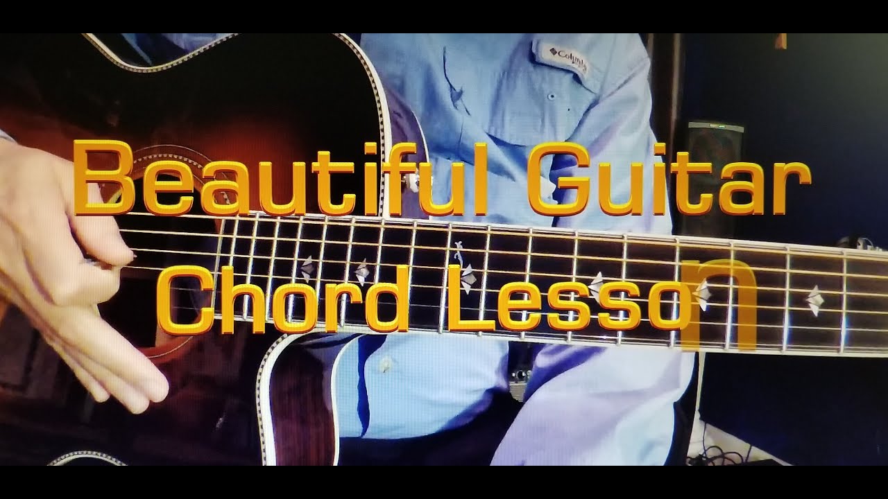 Beautiful Guitar Chord Guitar Lesson for "The Lord's Prayer". Music by ...