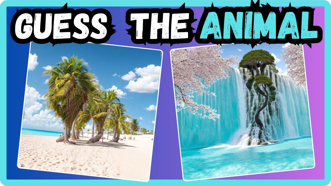 Guess the Hidden ANIMAL by ILLUSION🦁🐎🐧Optical Illusion Quiz - YouTube