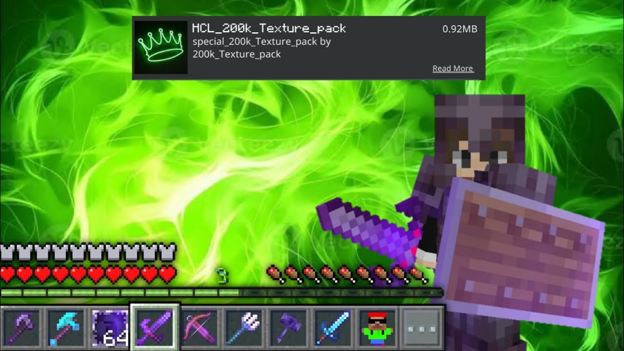 Best Minecraft HCL_200k Texture pack MCPE 1.21 Best pvp Texture pack ...