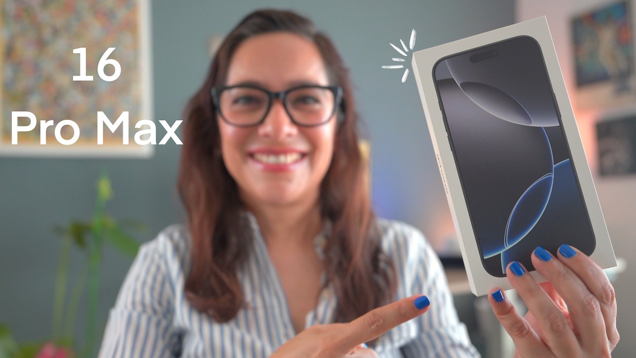 iPhone 16 Pro Max Color Titanio Negro eSIM 🖤 Todo Lo Nuevo! Unboxing & Review en Español - YouTube