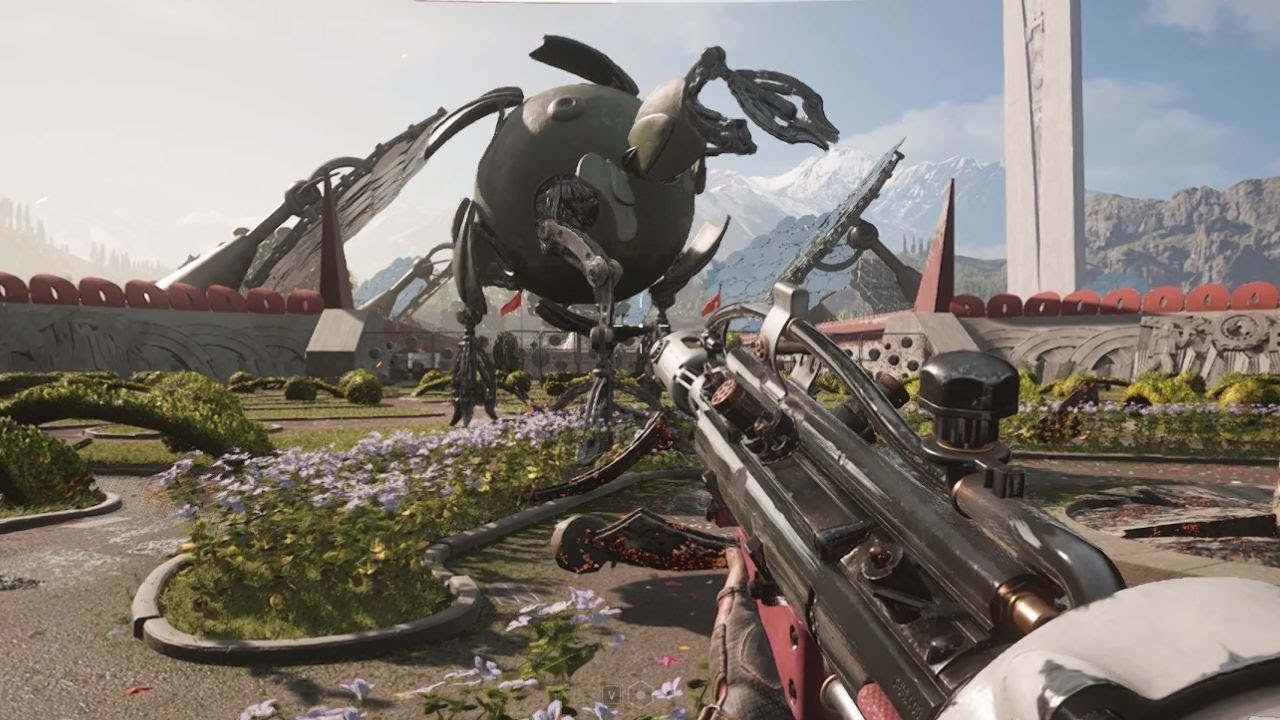 Atomic Heart first Boss Fight: HOG-7 HEDGIE - YouTube