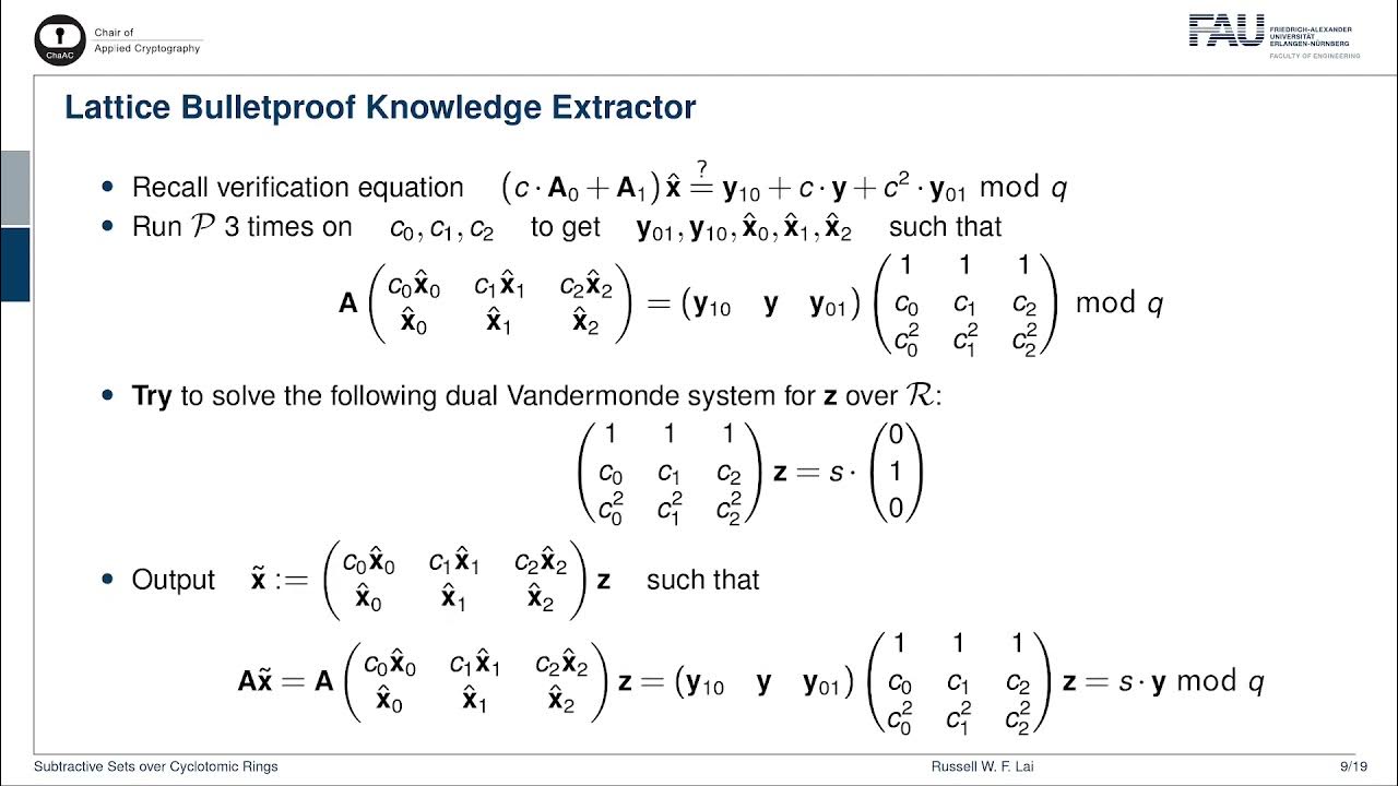 Subtractive Sets over Cyclotomic Rings: Limits of Schnorr-like ...