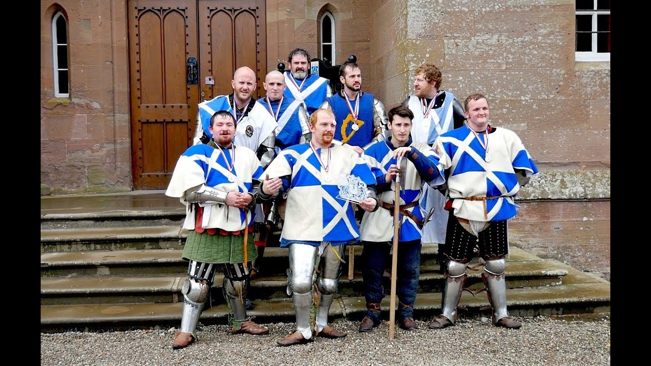 Full-Contact Medieval Combat 5v5 Scottish Knight League battles at ...