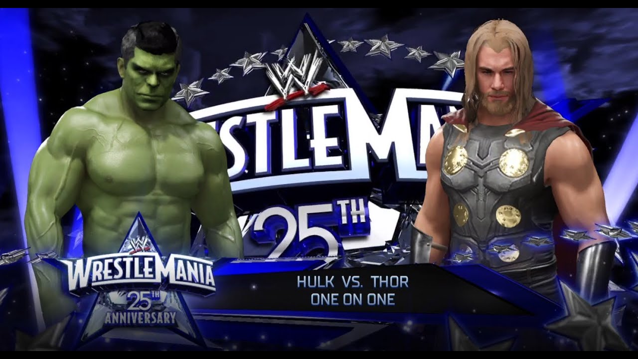 WWE 2K24 Hulk v Thor - Community Creations - YouTube