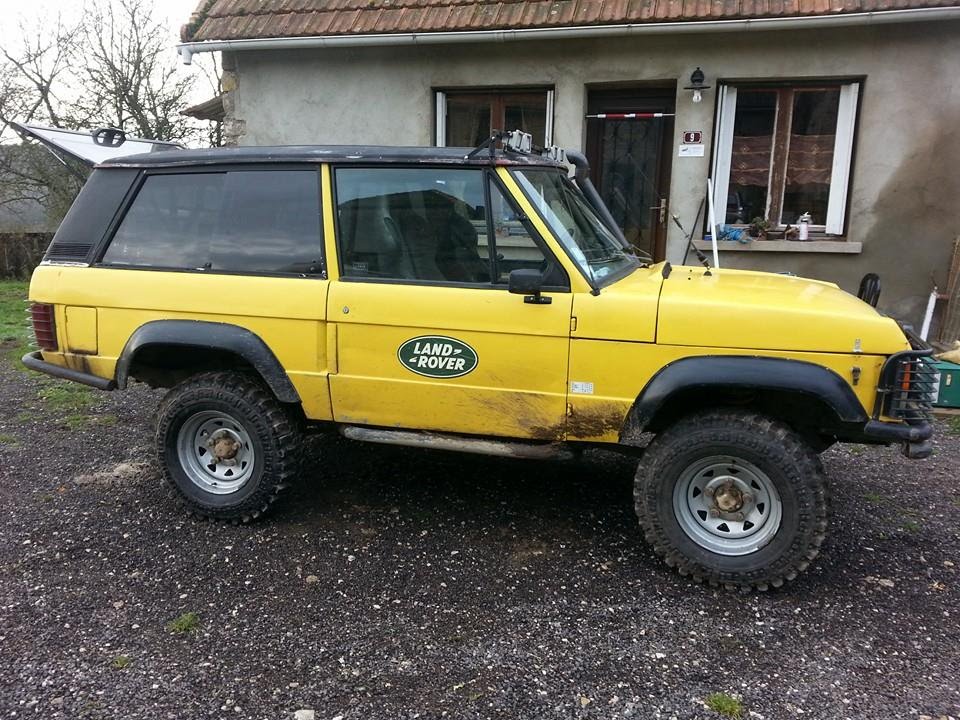 CONVERSION RANGE ROVER CLASSIC EN PICK UP - YouTube