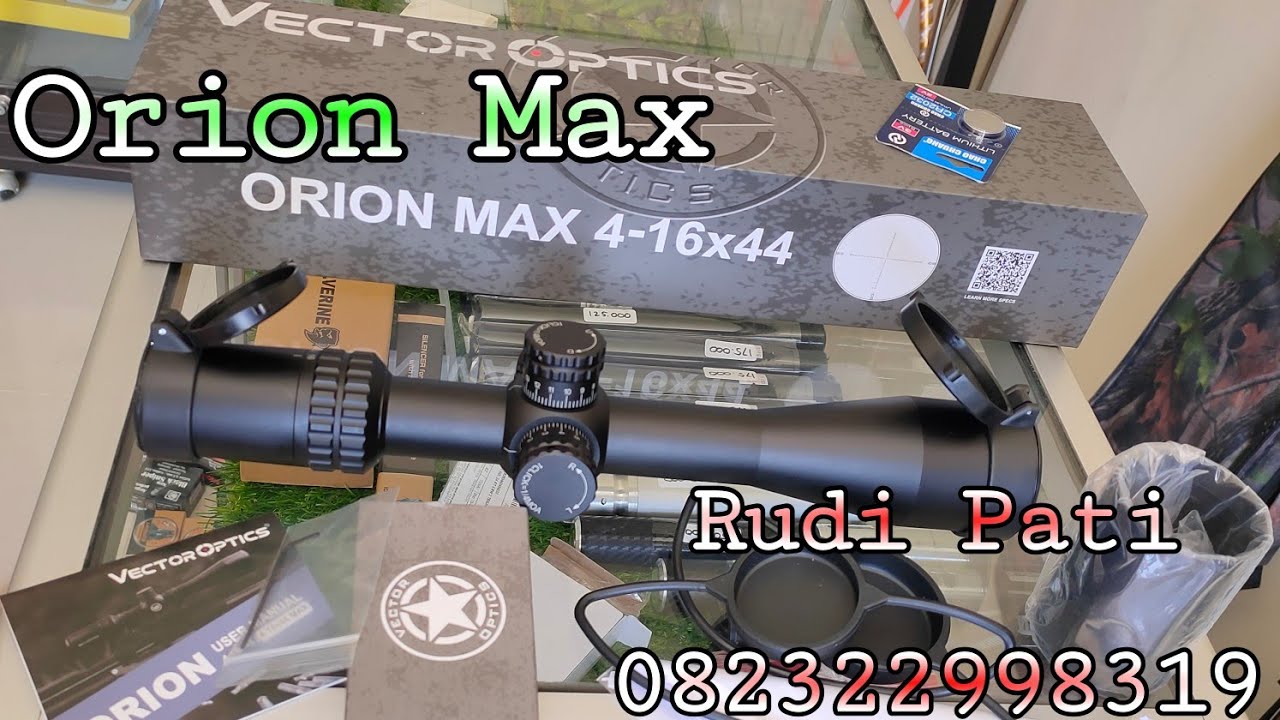 Teleskop Vector Optics Orion Max 4-16 44 TEr gokil... - YouTube