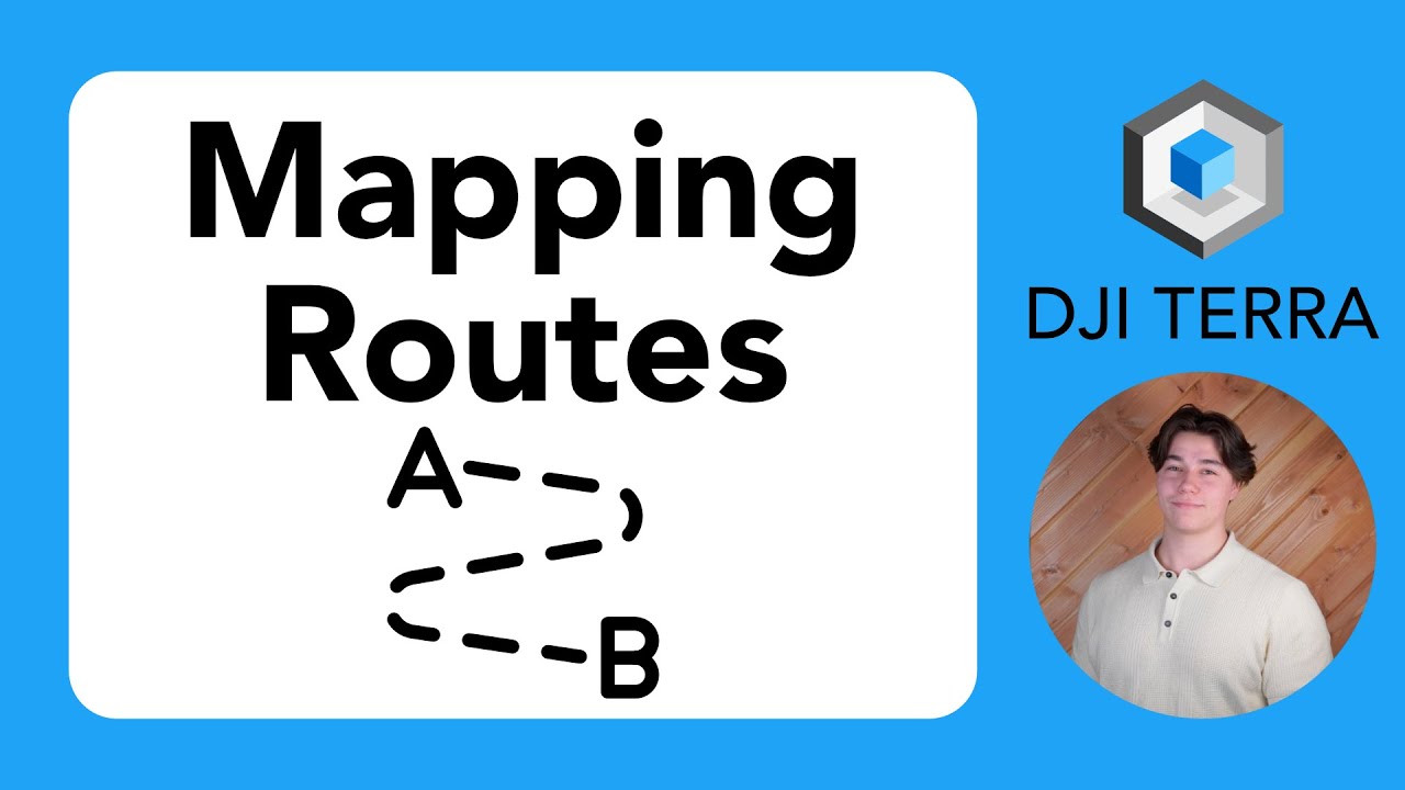 How To: Creating a Mapping Route | Bench Mark & DJI Terra - YouTube