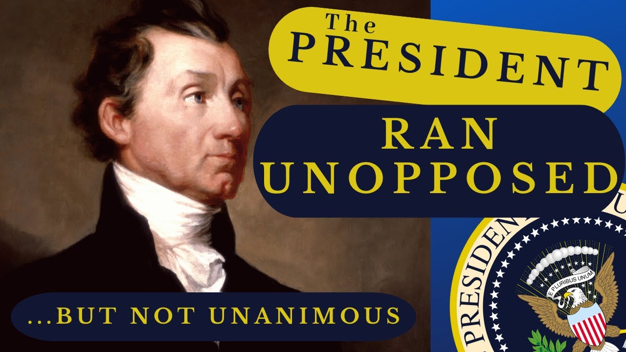 Pres. Monroe Missed Unanimous Re-election By One Vote - a Presidential ...
