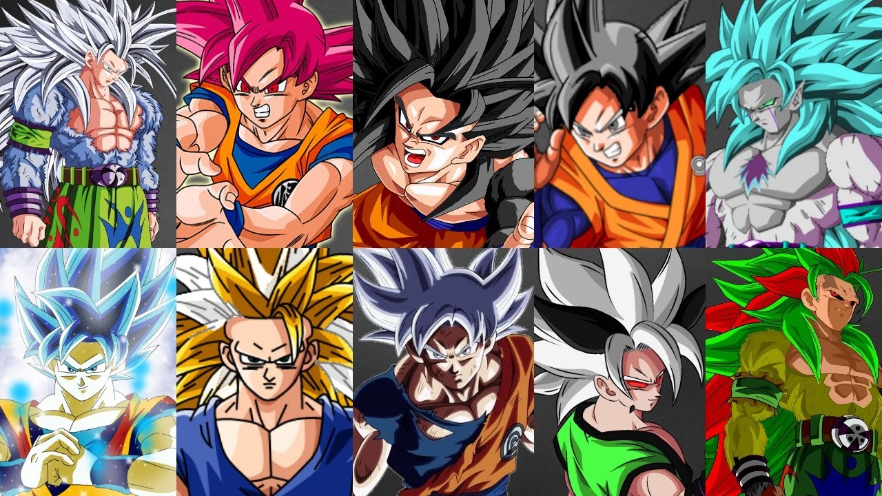 DBZ TTT MOD ALL FORMS GOKU AF,. DBS,. GT, DBSH MOD BT3 - YouTube