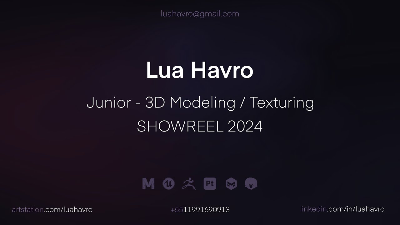Lua Havro - Showreel 2024 - YouTube