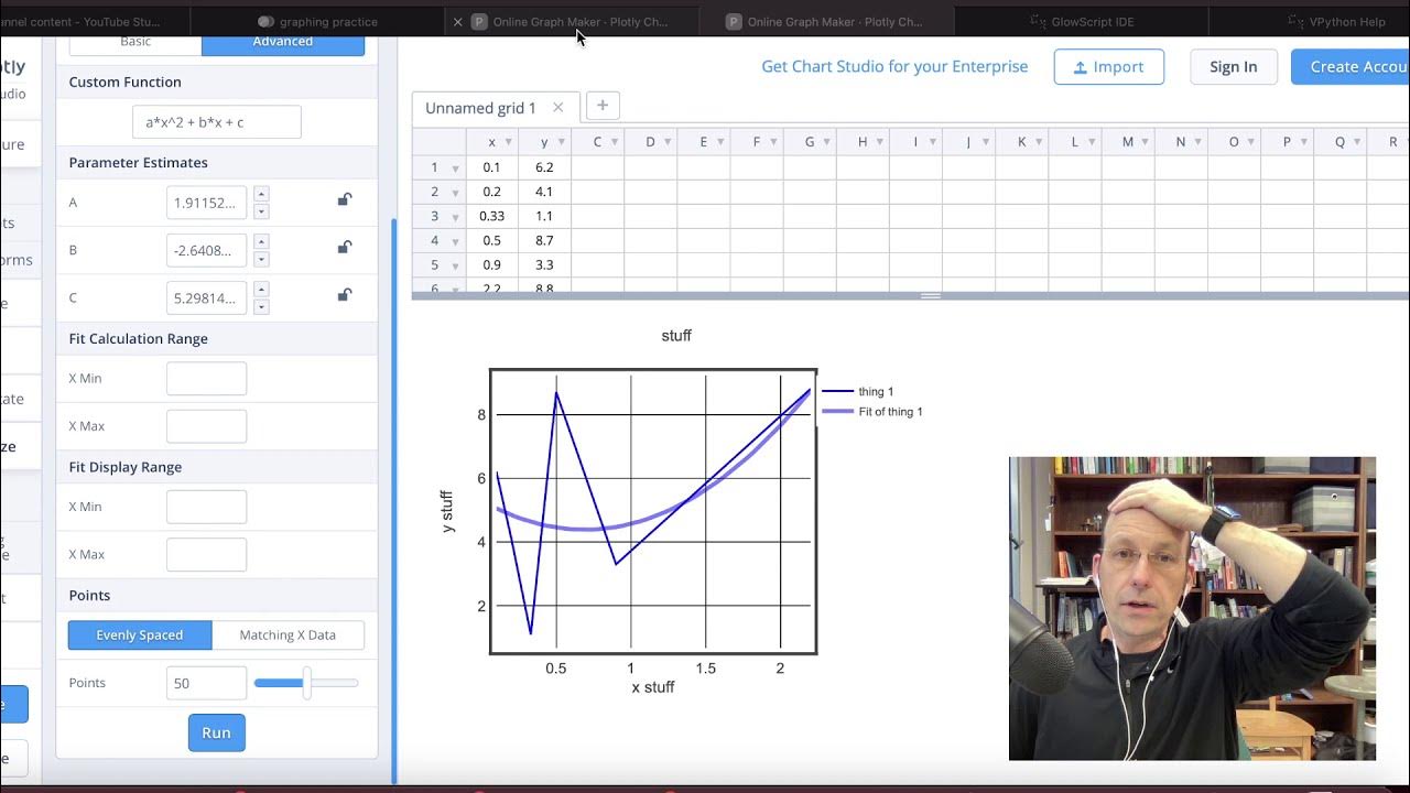 Python Graphing Tutorial with Glowscript - YouTube
