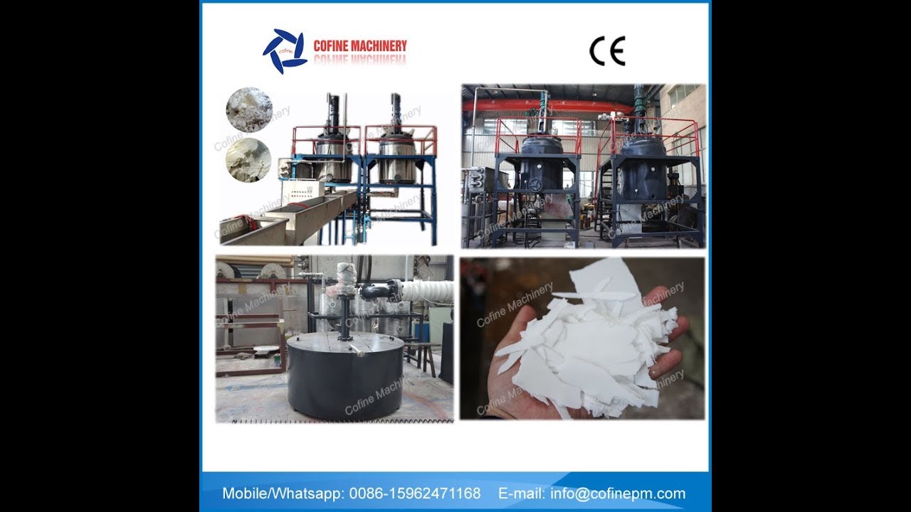 low polymer wax production line - YouTube