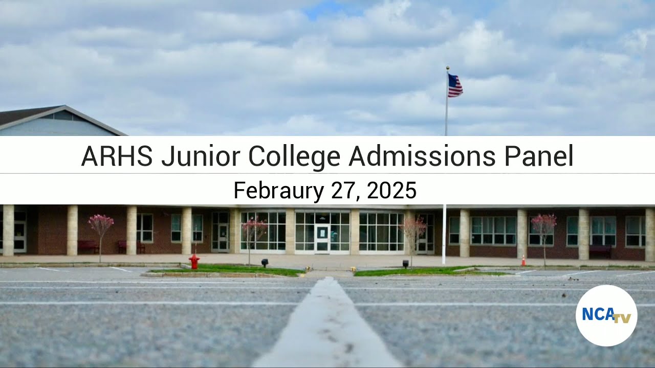 ARHS Junior College Admissions Panel / February 27, 2025 - YouTube