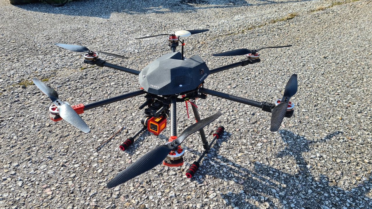 Tarot hexa 690 runcam 5 gimbal session - YouTube