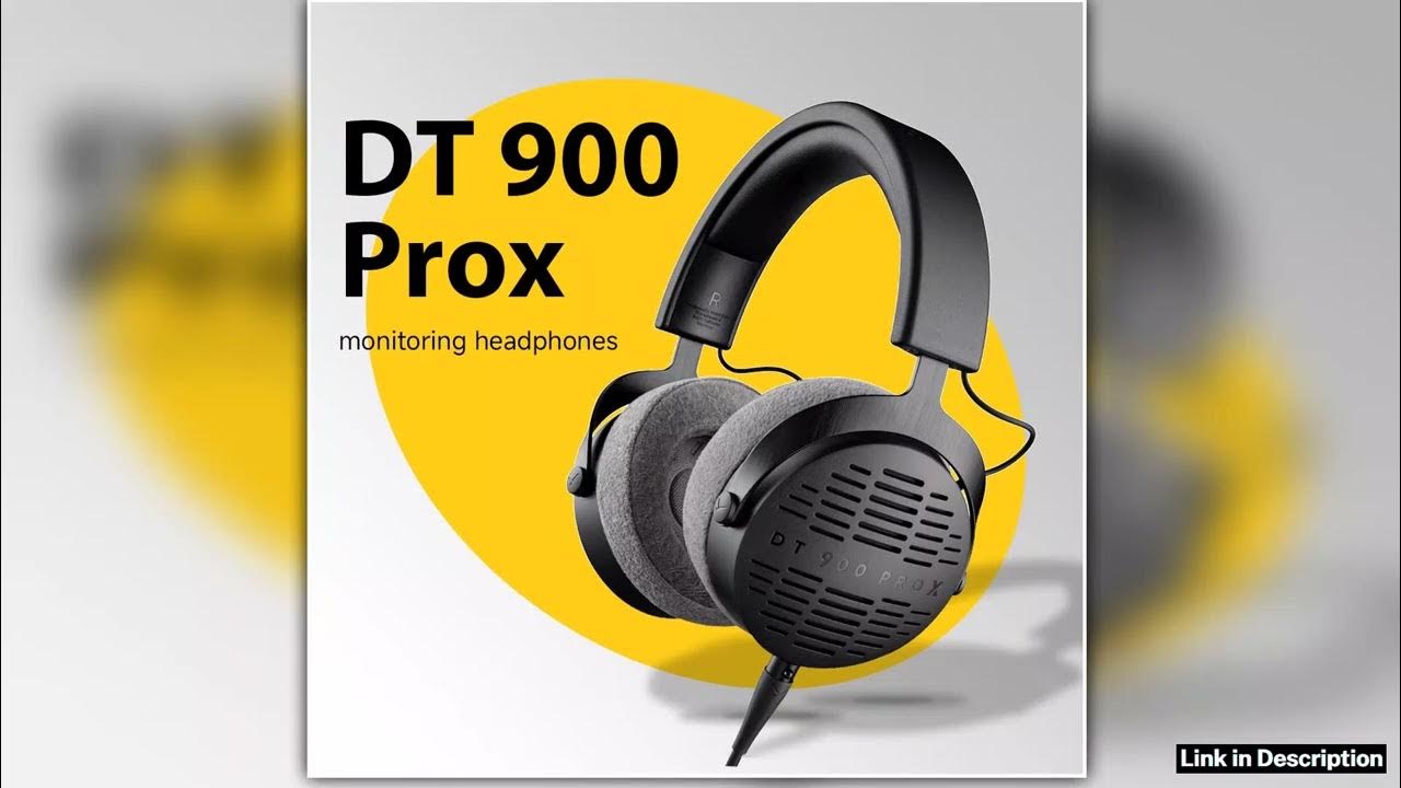 DT 900 PRO X Studio Professional Hi Fi Audiophile Over Ear Monitoring Headphones For High ...