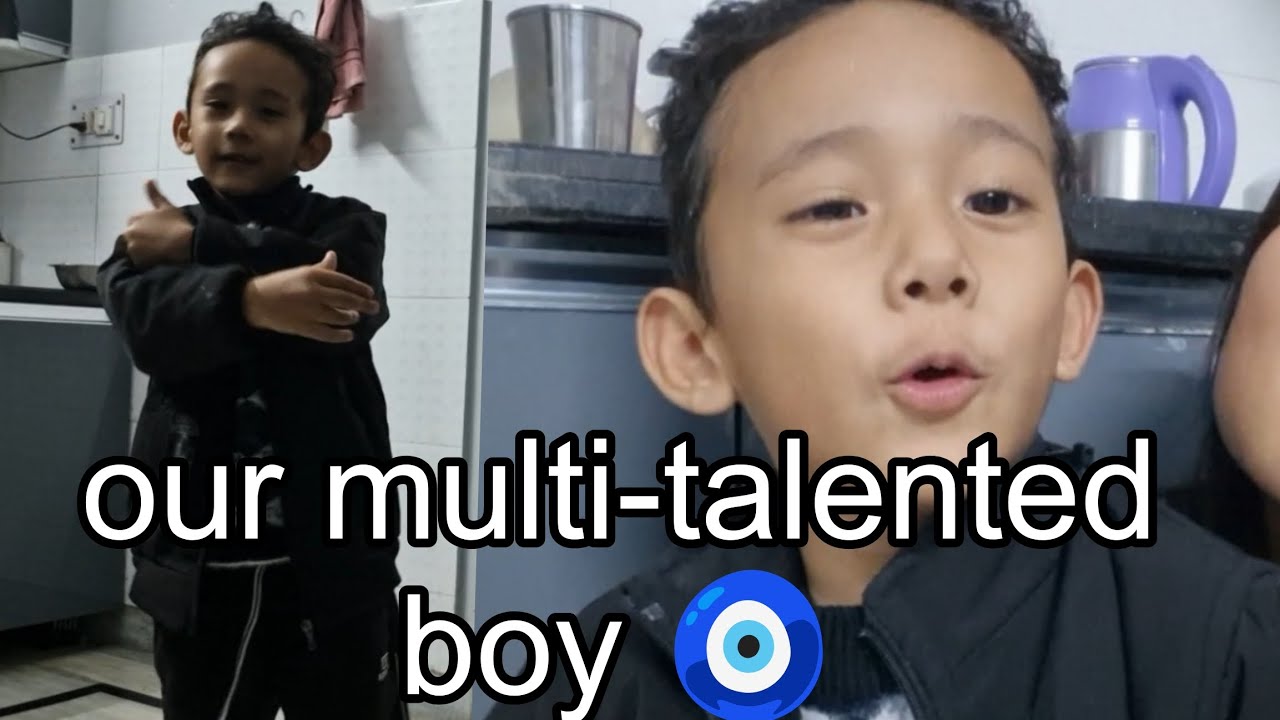 Our multi-talented boy 🧿 || Vlog 16 || - YouTube