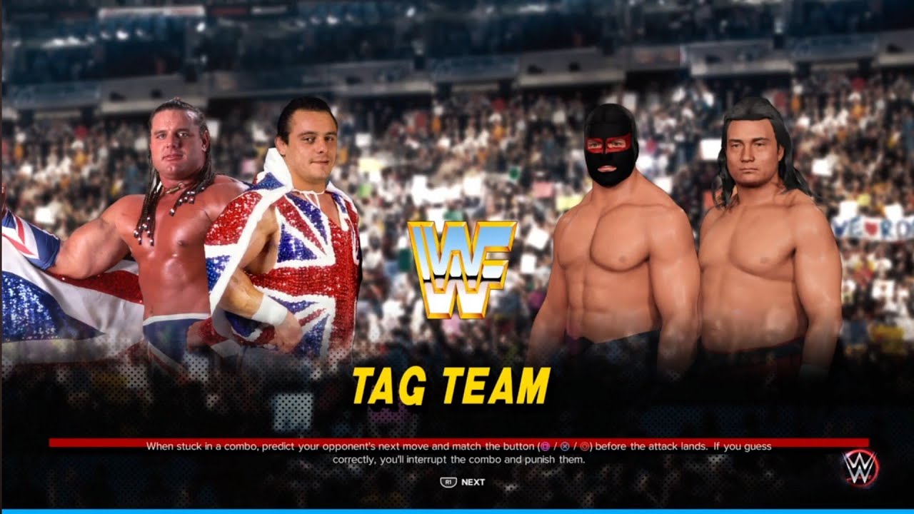British Bulldogs vs Orient Express. WWE 2K23 - YouTube