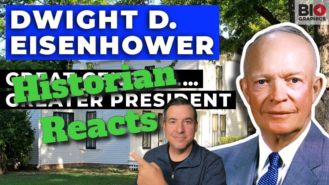 Dwight D. Eisenhower by Biographics - Historian Reaction - YouTube
