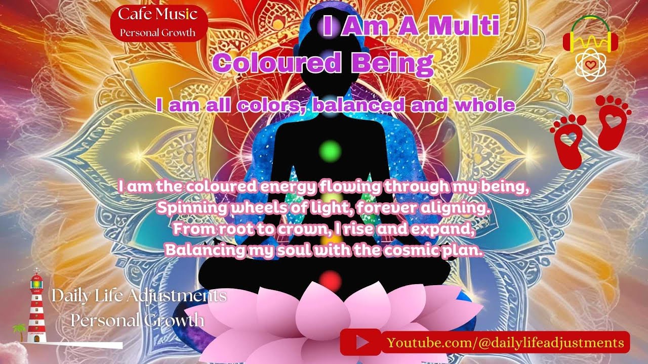🎵 24/7 🎨 🌱I Am A Multi Coloured Being 🧘 ️👣 Reggae Funky Chillout Music ...