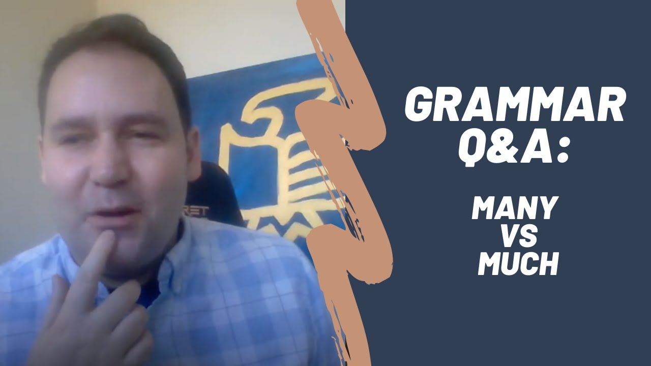 Grammar Q&A: Many vs Much - YouTube